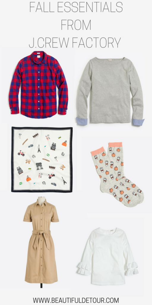 Fall Essentials from J.Crew Factory - Beautiful Detour